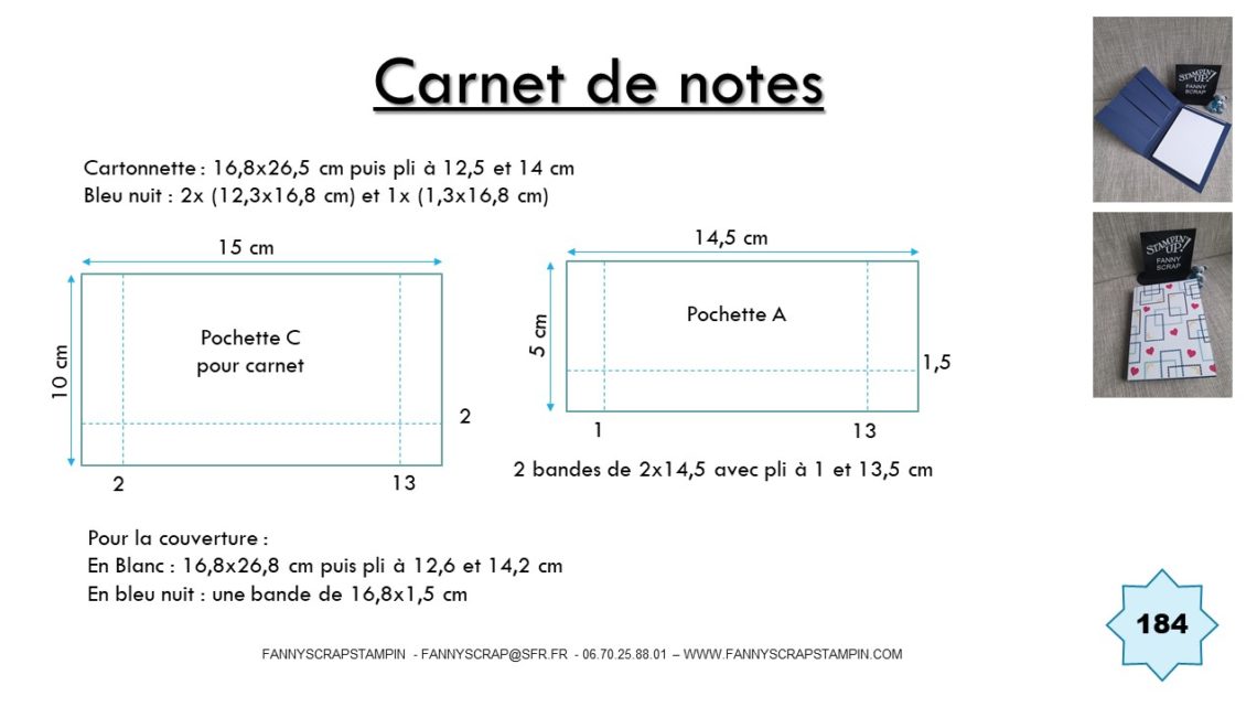 Carnet de notes – Fannyscrapstampin