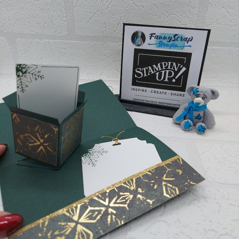 Carte cadeau effet pop-up – Fannyscrapstampin